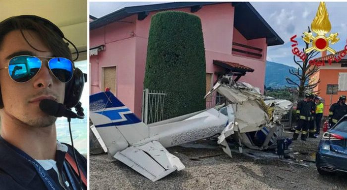 Daniel Taino muore nello schianto del Cessna a Valbrembo, grave l ...