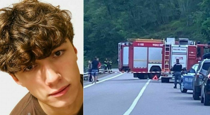 Matteo De Nes muore a 19 anni sull'Alemagna, fatale lo schianto dopo la ...
